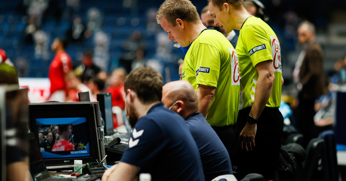 EHF enhances video refereeing approach at EHF EURO 2024